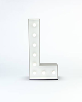 Light Up Letter L – Balloonery