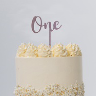 One Cake Topper – Balloonery