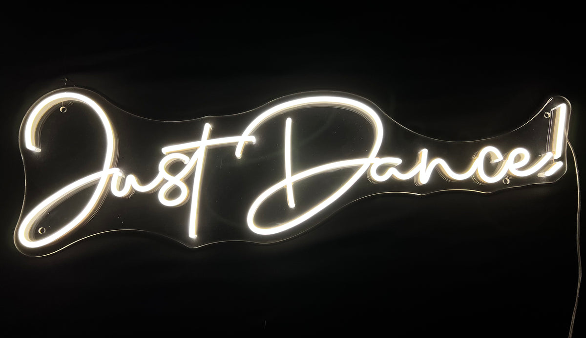 Just Dance! Neon Sign – Balloonery